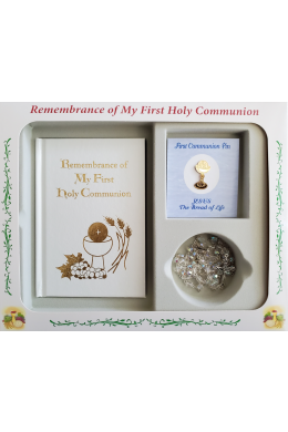 First Holy Communion Gifts for Catholic Boys & Girls – Prayer Books ...