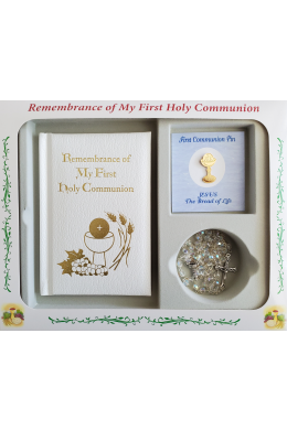 First Holy Communion Gifts for Catholic Boys & Girls – Prayer Books ...