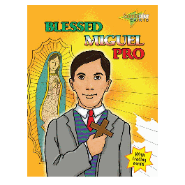 Bl Miguel Pro Comic Coloring Book | Pauline Books and Media